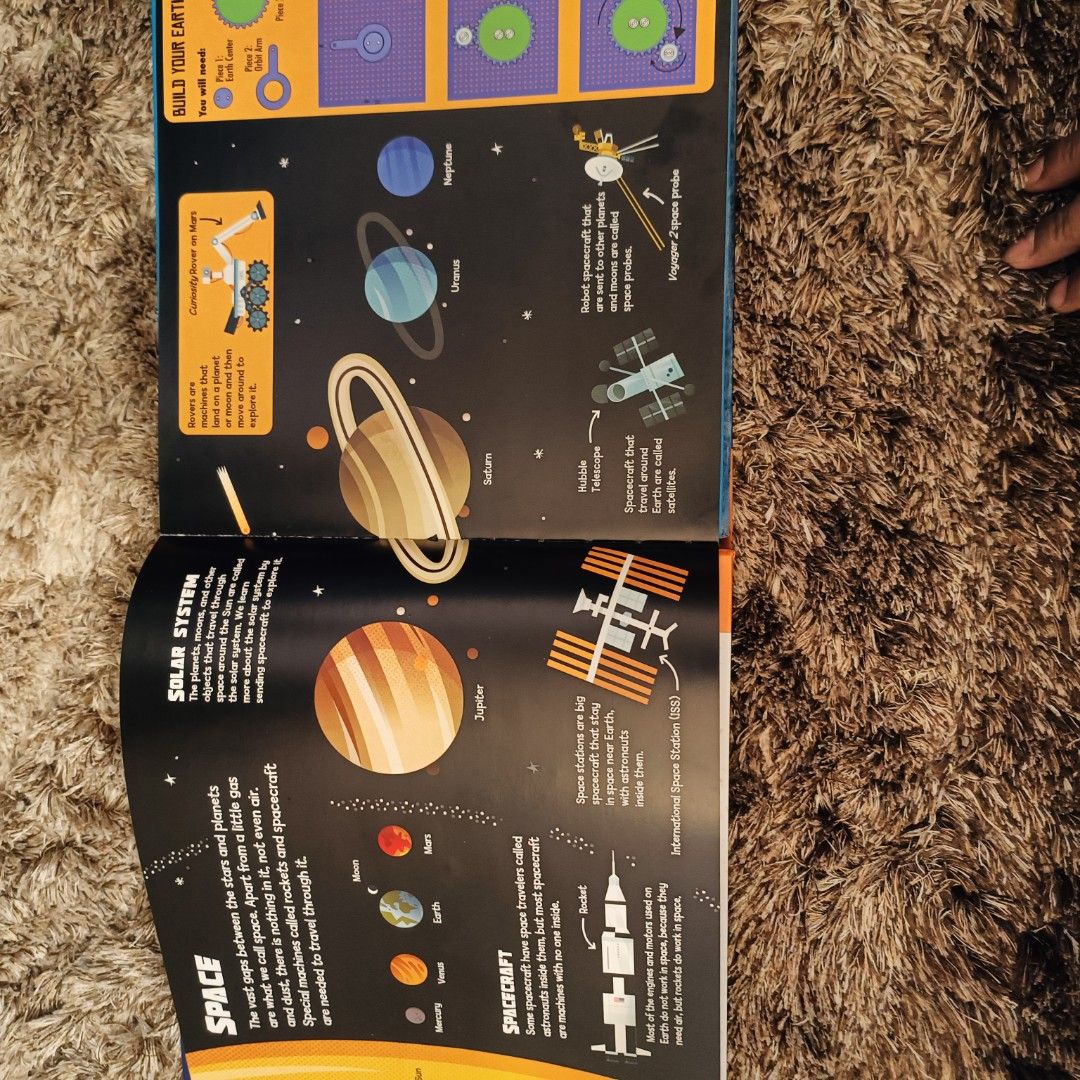 Space Machines: Build Your Own Working Machines!, Hobbies & Toys, Books ...