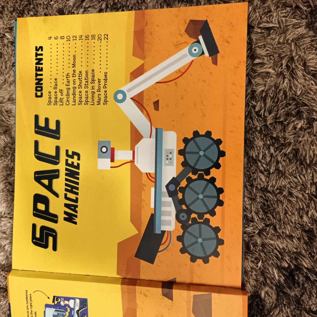 Space Machines: Build Your Own Working Machines!, Hobbies & Toys, Books ...