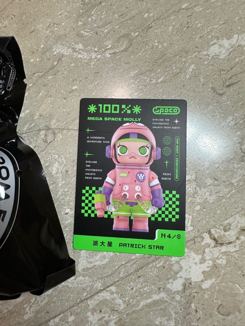 Space Molly Series 2 Popmart Patrick Star, Hobbies & Toys, Toys & Games ...