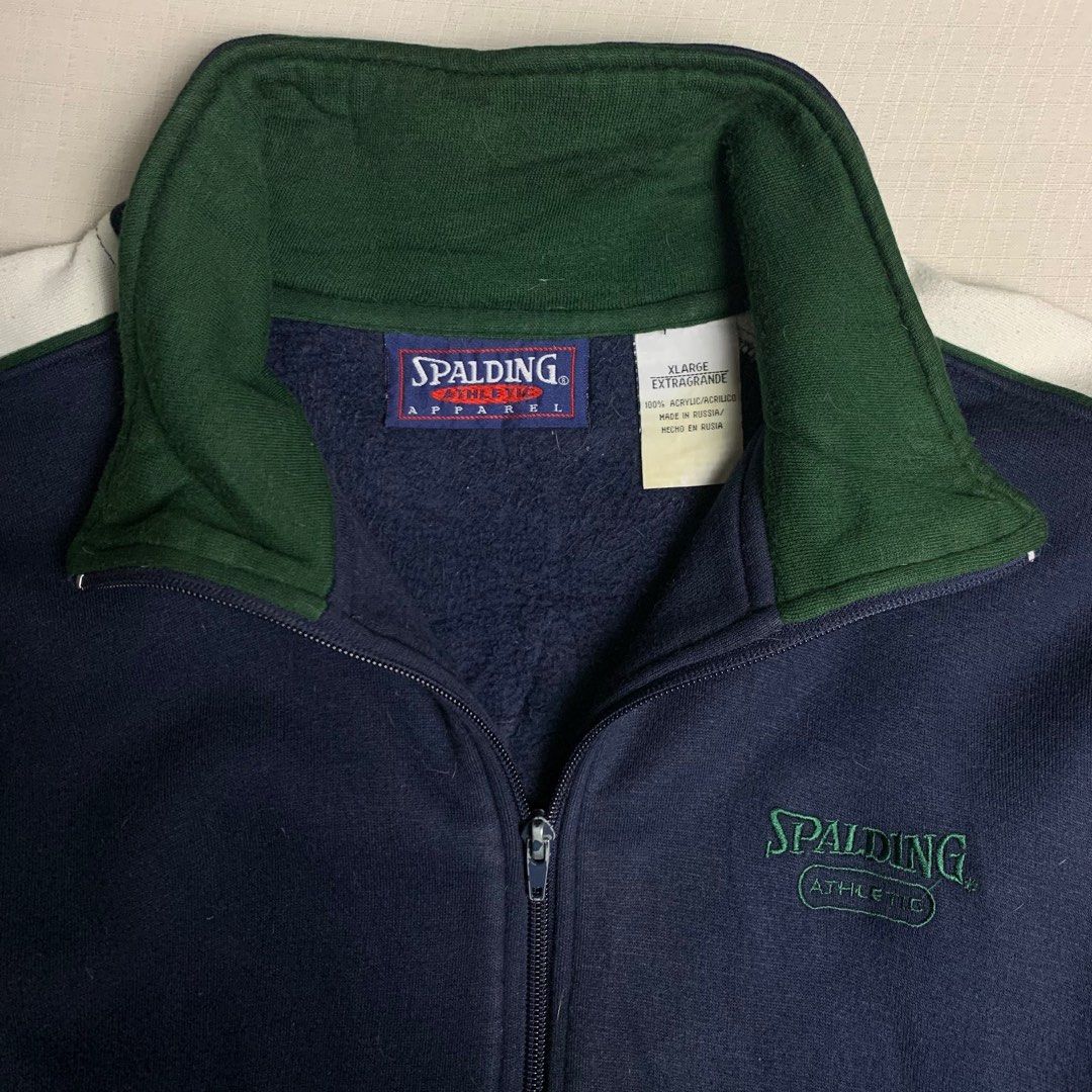 SPALDING, Men's Fashion, Coats, Jackets and Outerwear on Carousell