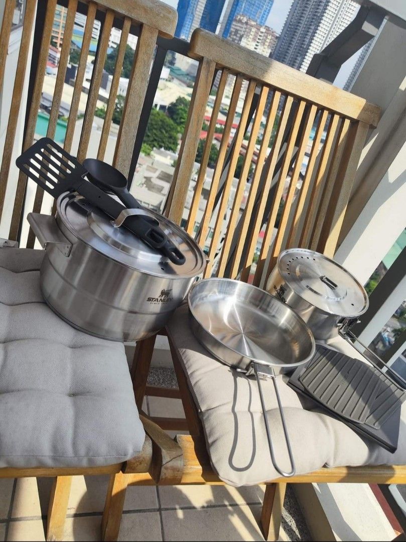 Stanley Adventure Even-heat Camp Pro Cookset, Sports Equipment, Hiking ...