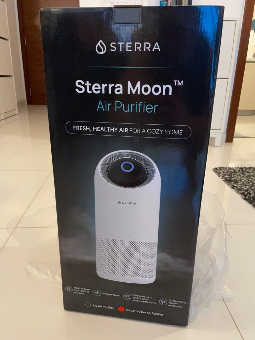 Sterra Moon Air Purifier (ION), TV & Home Appliances, Air Purifiers ...