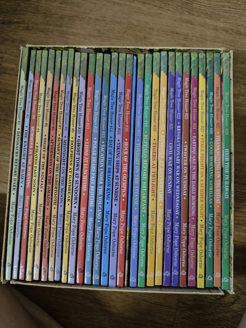 Story books - Magic Tree House #1~#28, Hobbies & Toys, Books ...