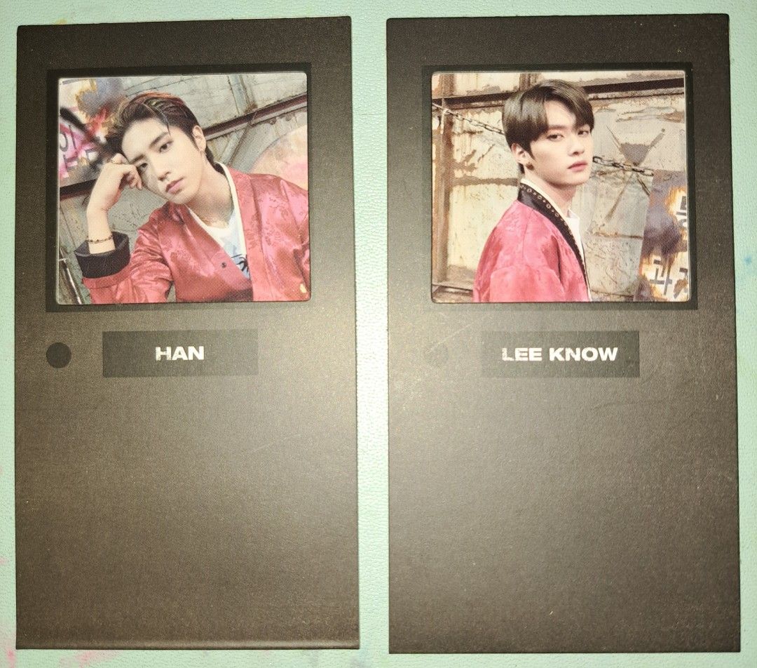 Stray Kids Han Jisung and Lee Know In Life Backdoor Limited Framed ...