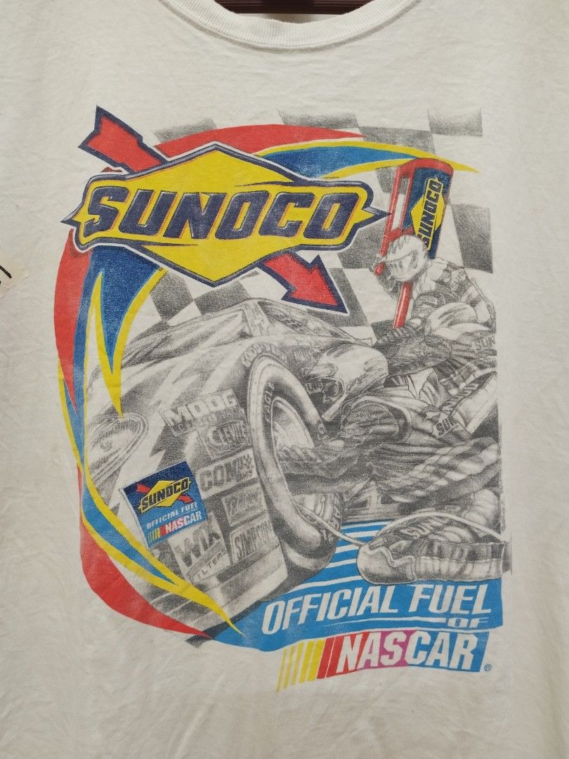 Sunoco NASCAR T-shirt, Men's Fashion, Tops & Sets, Tshirts & Polo Shirts on Carousell