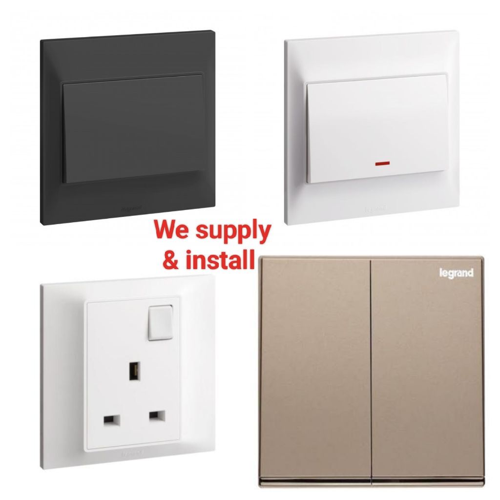 Switches sockets power point telephone outlet lan point outlet repair ...