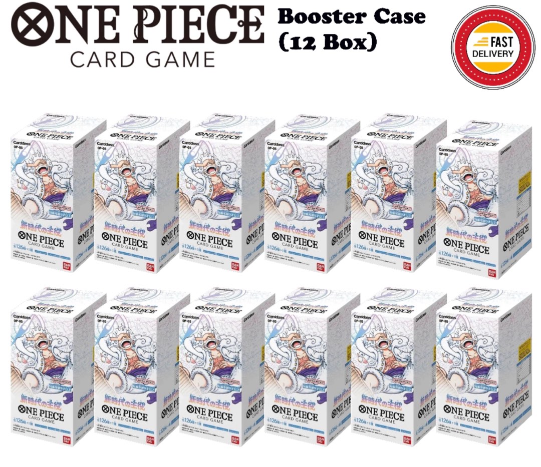 TCG one piece Loose pack op05 120pack, Video Gaming, Gaming Accessories ...