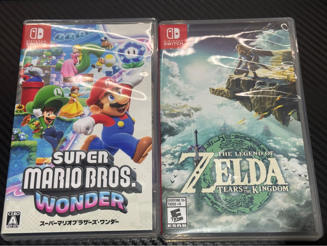 Tears of the kingdom and Super Mario Wonder, Video Gaming, Video Games ...