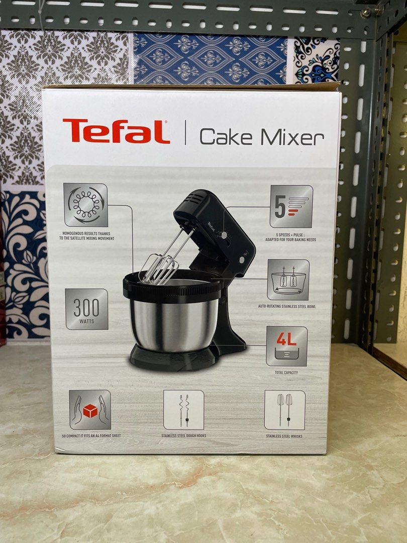 Tefal QB11 Cake Mixer, TV & Home Appliances, Kitchen Appliances, Hand ...