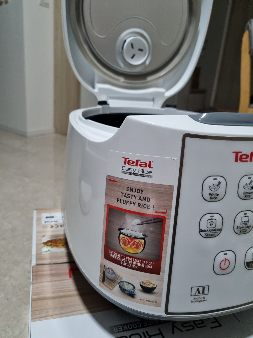 Tefal RK7321 Easy Rice Spherical Pot Rice Cooker 1.8L, TV & Home ...