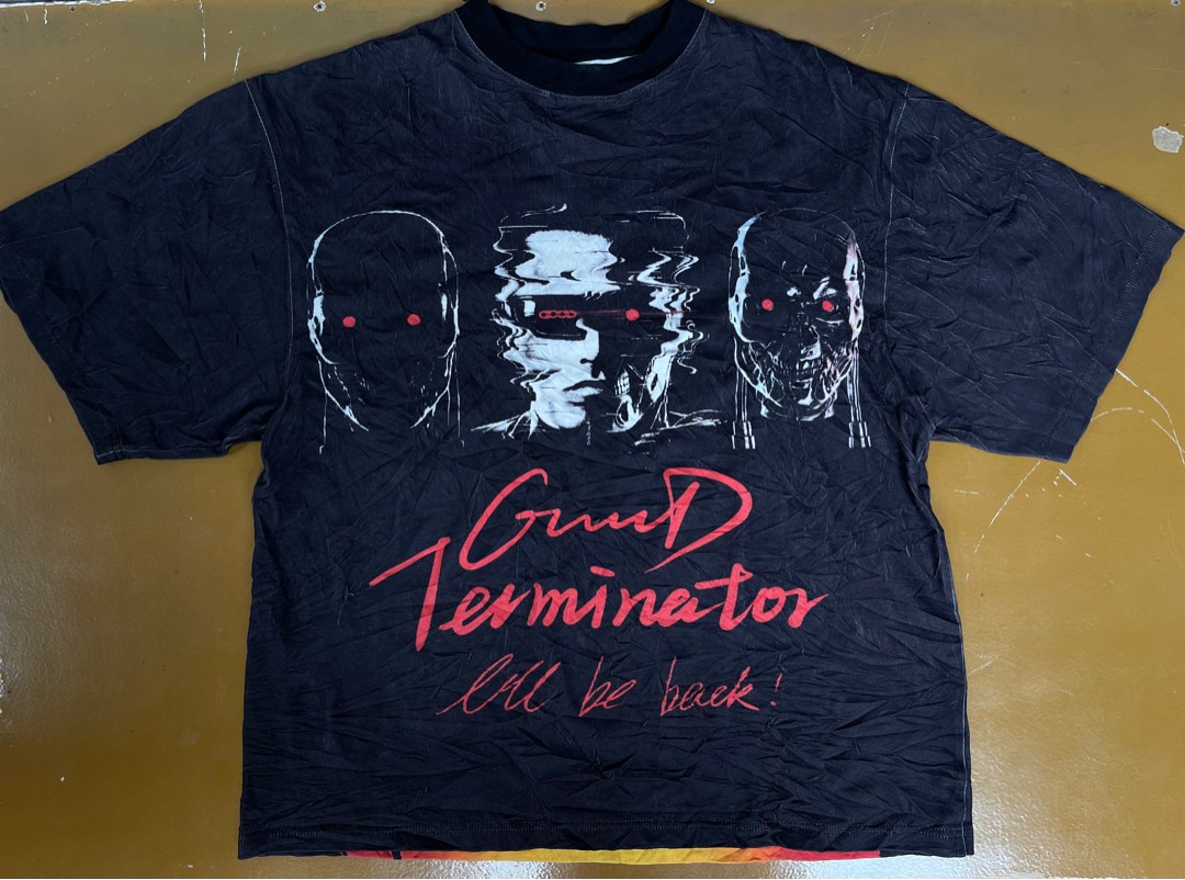 TERMINATOR Shirt, Men's Fashion, Tops & Sets, Tshirts & Polo Shirts on ...