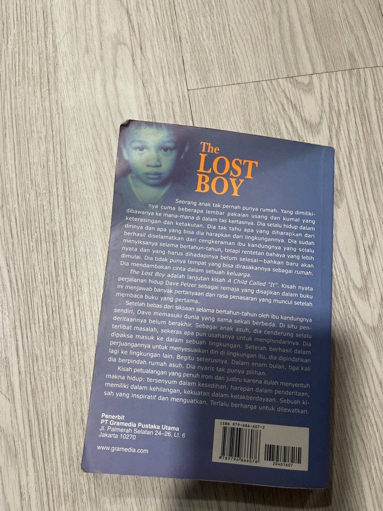The Lost Boy - Dave Pelzer, Buku & Alat Tulis, Buku di Carousell