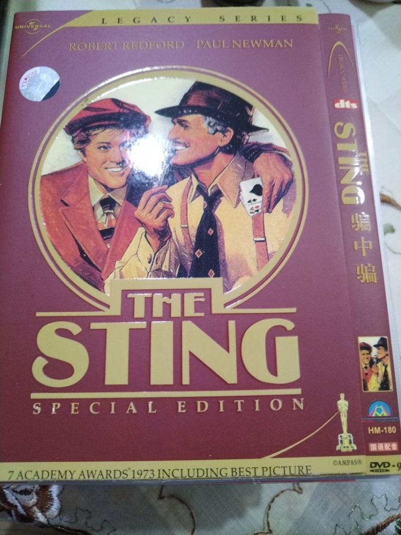 The Sting DVD, Hobbies & Toys, Music & Media, CDs & DVDs on Carousell