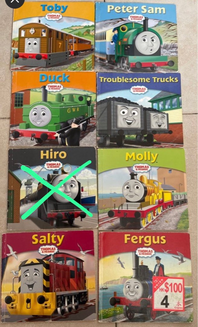 THOMAS AND FRIENDS STORY BOOK ($10@1), 興趣及遊戲, 書本 & 文具, 小說 & 故事書 - Carousell
