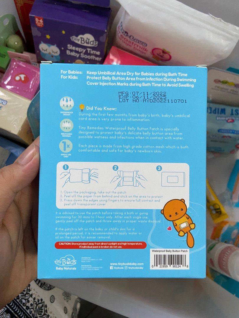 Tiny Buds Belly Button Patch, Babies & Kids, Bathing & Changing, Baby ...