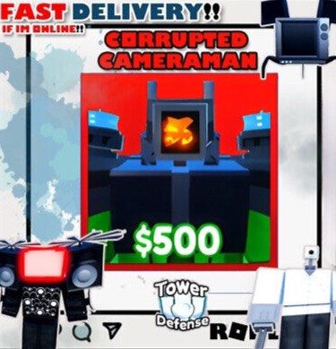 Cheapest Toilet Tower Defense Corrupted Camera Man, Video Gaming ...