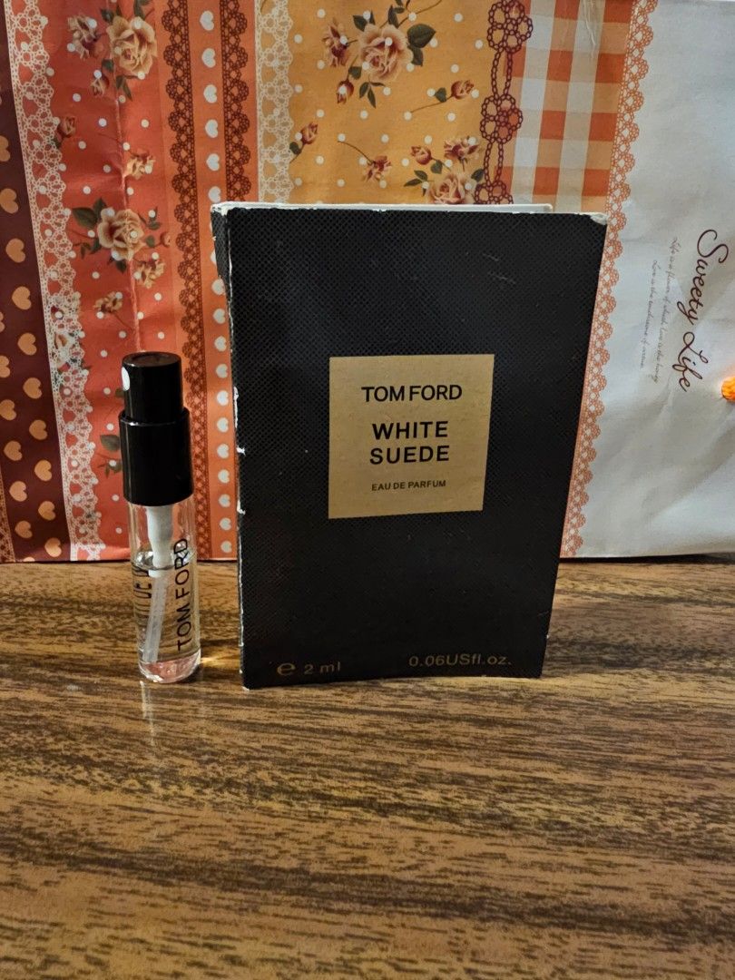Tom Ford White Suade vial, Beauty & Personal Care, Fragrance ...
