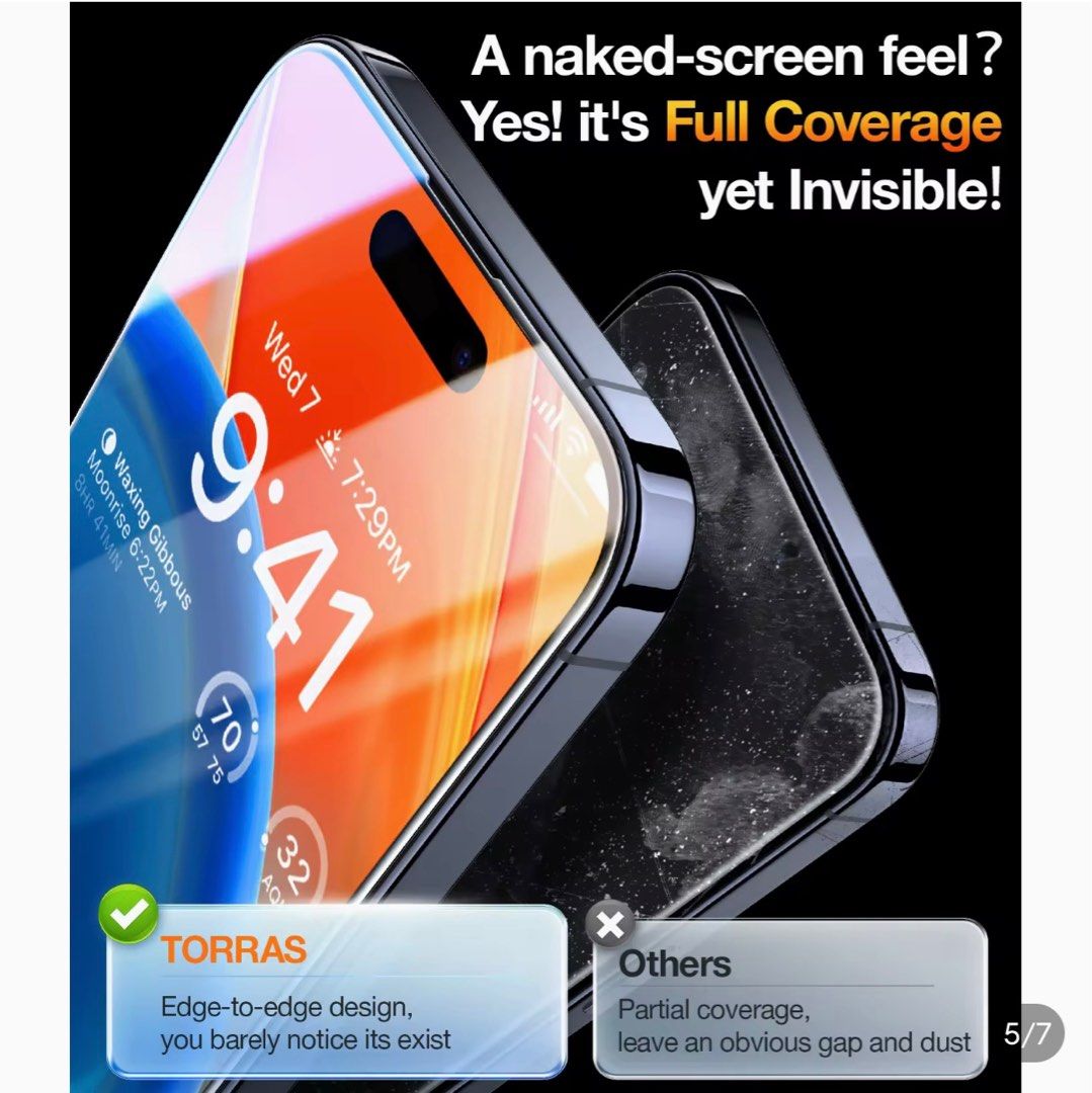 TORRAS PHONE PTOTECTOR (iPhone 15), Mobile Phones & Gadgets, Mobile ...