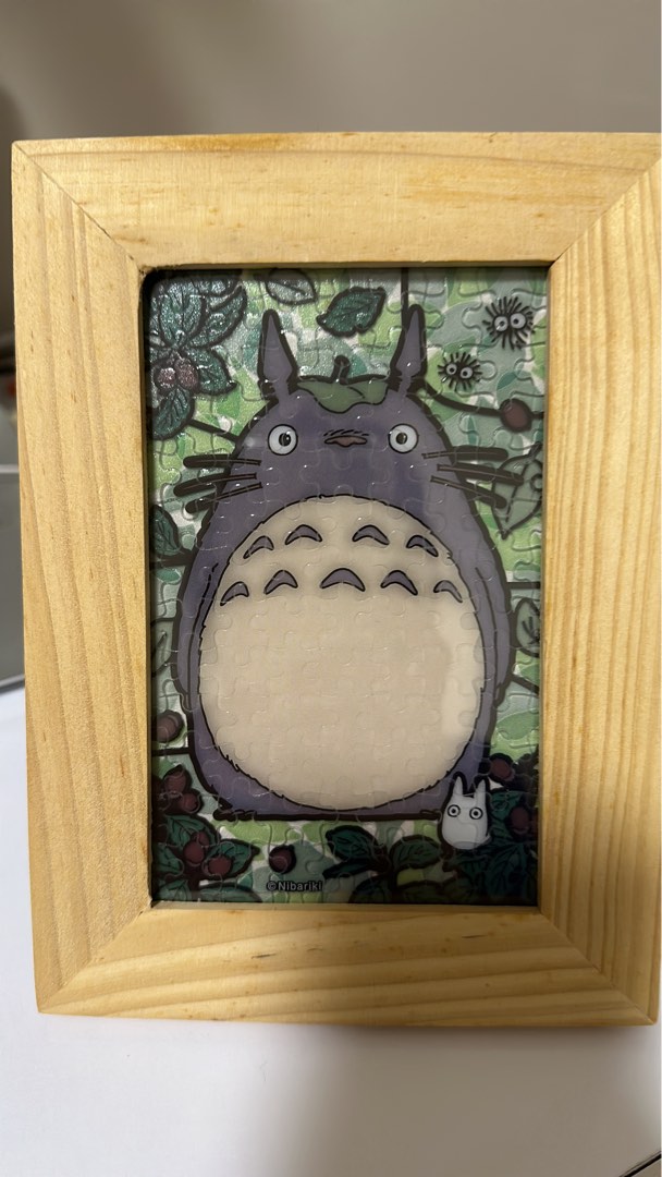 Totoro crystal puzzle piece from Ghibli Park Nagoya, Hobbies & Toys ...