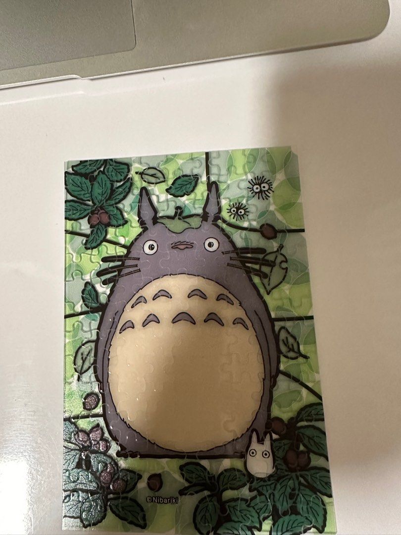 Totoro crystal puzzle piece from Ghibli Park Nagoya, Hobbies & Toys ...
