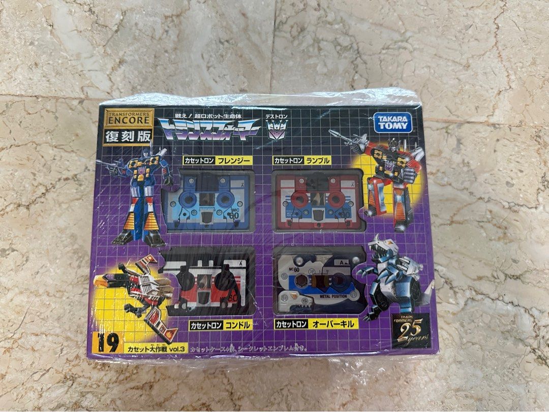Transformers Cassettes Encore G1 19 - Vol 3, Hobbies & Toys, Toys ...
