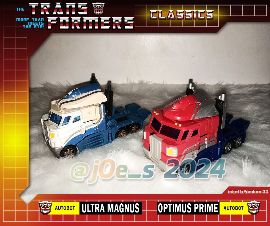 Transformers Classics Ultra Magnus & Optimus Prime, Hobbies & Toys ...
