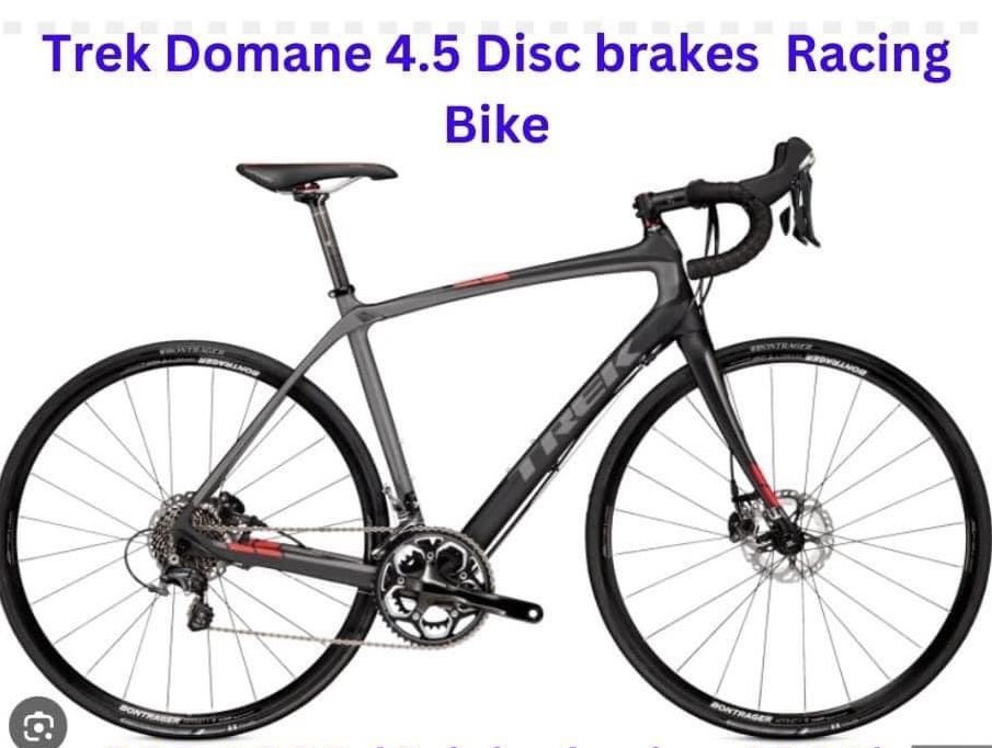 Trek Domane 4.5, fully carbon fiber bike, Sports Equipment, Bicycles ...