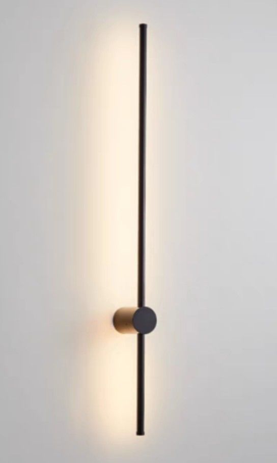 Tri Color Wall Light in Smooth Matt Black Finish, Furniture & Home ...