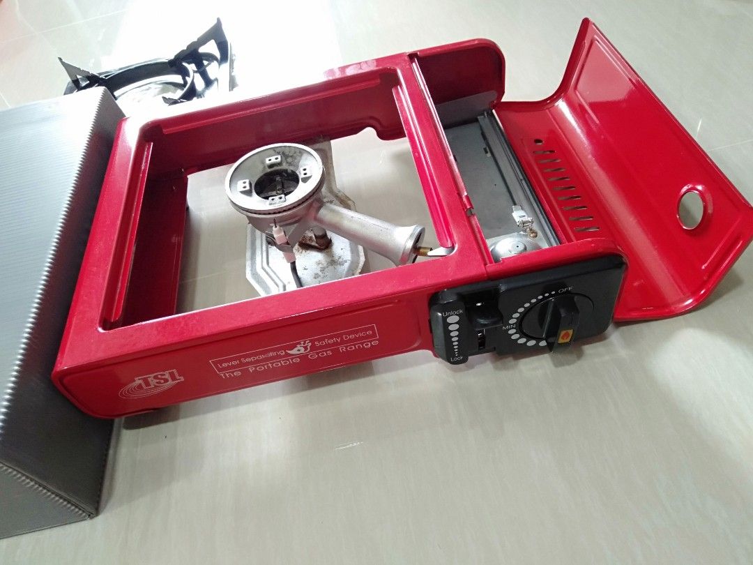 TSL Portable LPG Gas Canister Wind Proof Stainless Steel Anti-Explosive ...