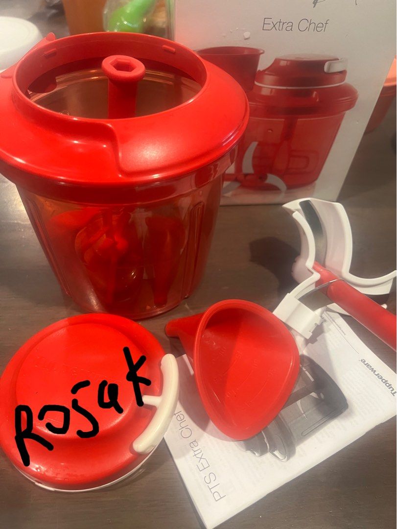 Tupperware extra chef, Furniture & Home Living, Kitchenware & Tableware ...