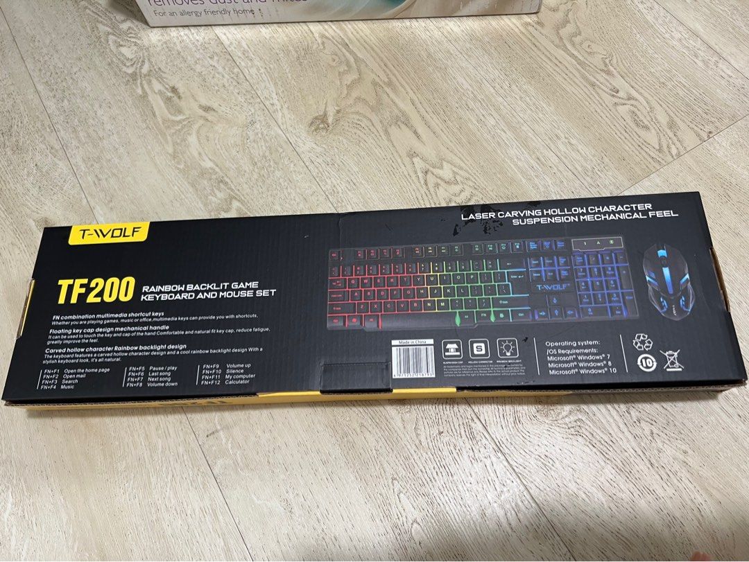 Twolf gaming keyboard, Computers & Tech, Parts & Accessories, Computer ...