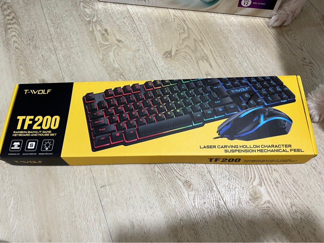 Twolf gaming keyboard, Computers & Tech, Parts & Accessories, Computer ...