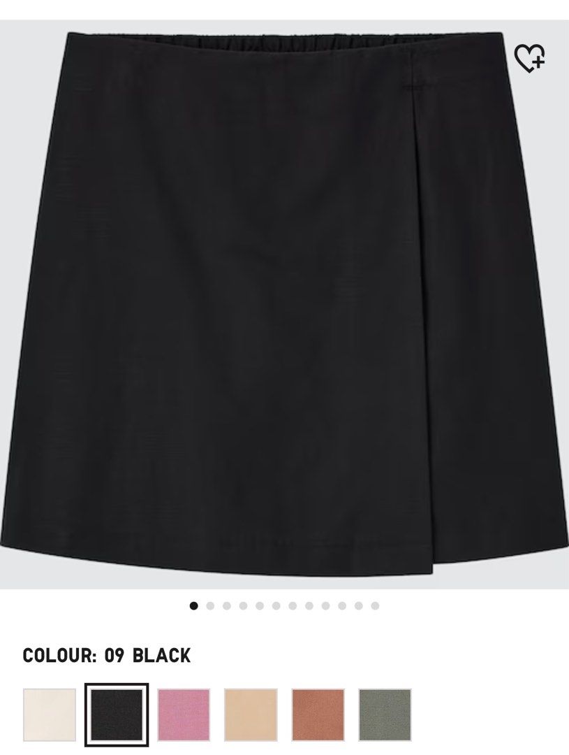 Uniqlo Linen Blend Skort, Women's Fashion, Bottoms, Shorts on Carousell
