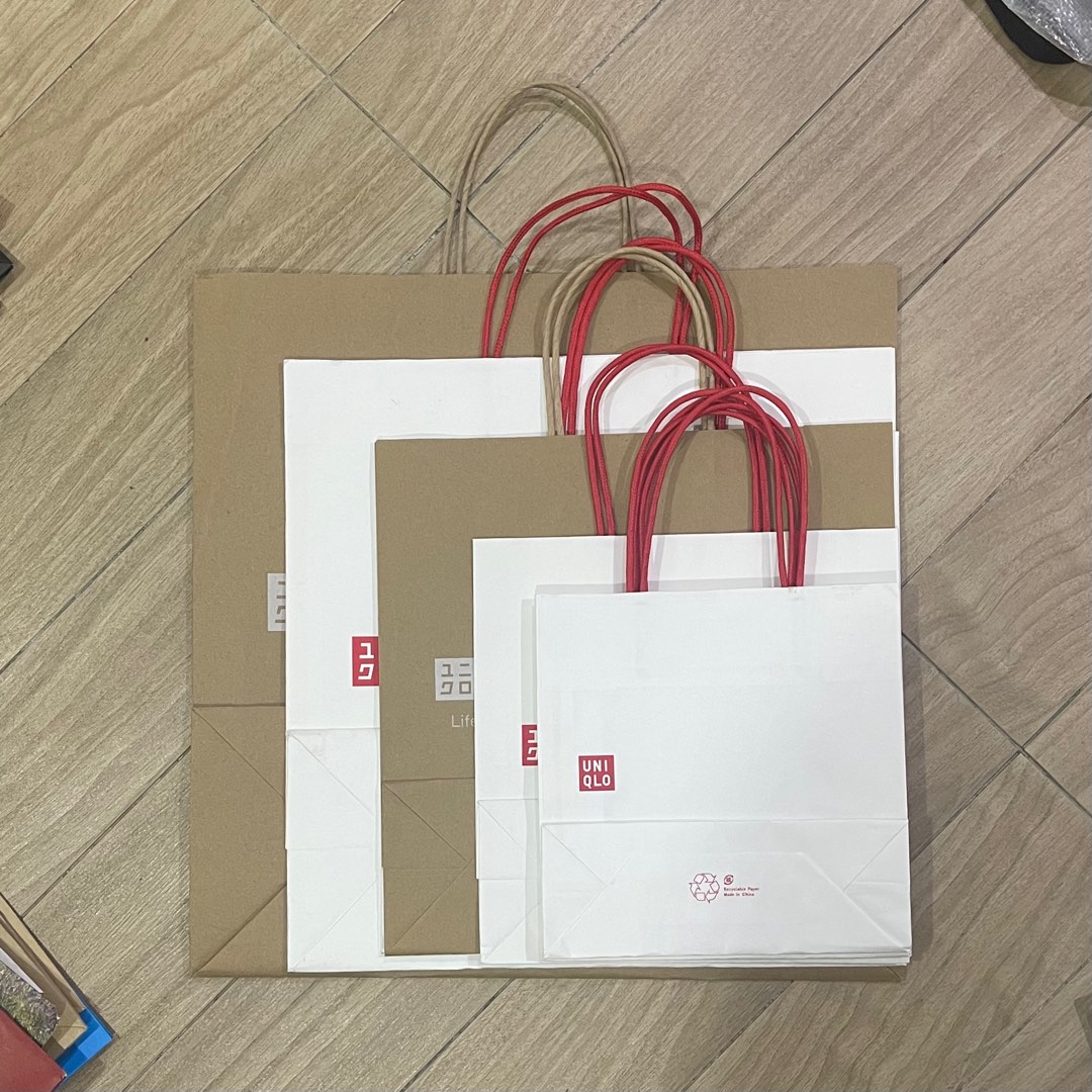 Uniqlo Paperbag, Luxury, Accessories on Carousell