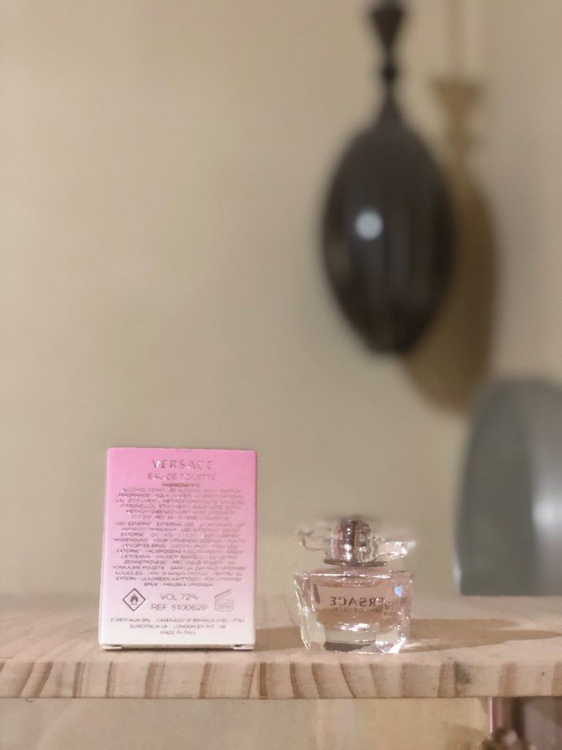 VERSACE BRIGHT CRYSTAL MINI PERFUME, Beauty & Personal Care, Fragrance ...