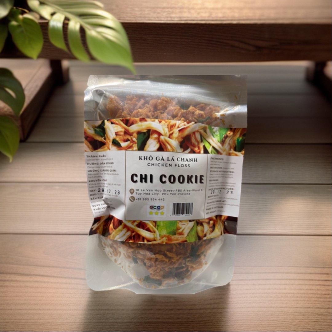 Vietnam style crunchy chicken floss with lemon leaves 150g, Food ...