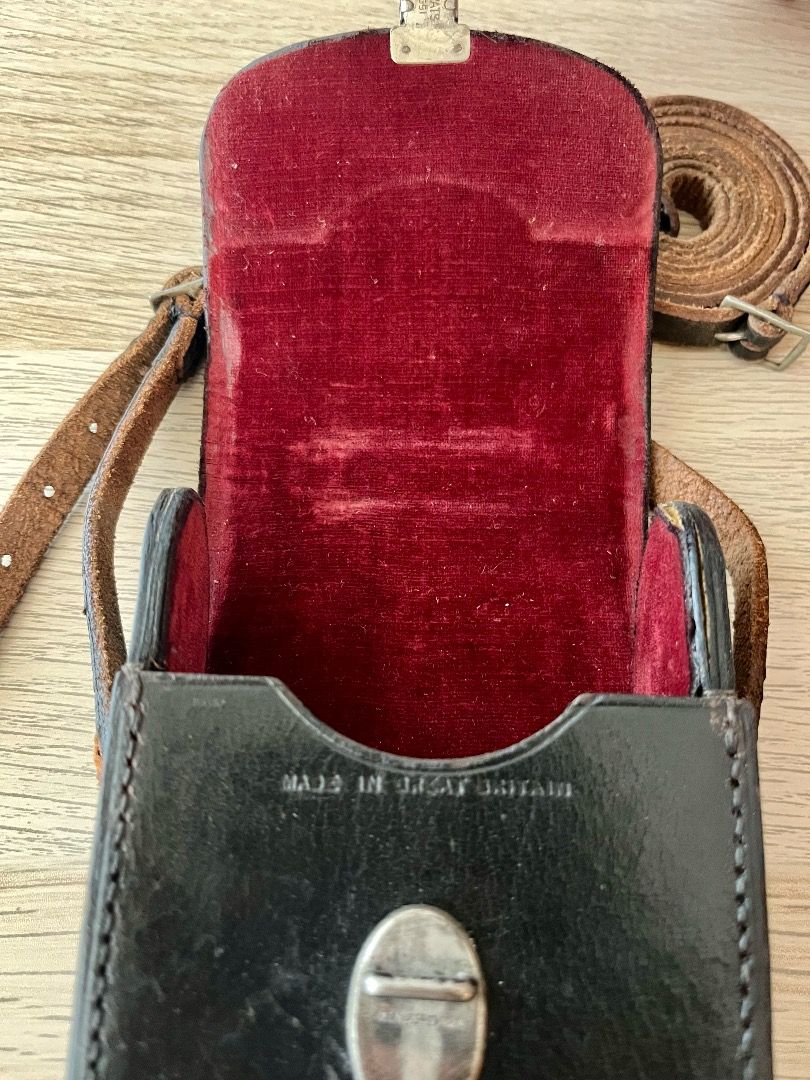 Vintage 1950’s-60's Kodak Leather Camera Case 古董 柯達皮製相機包 made in Great ...