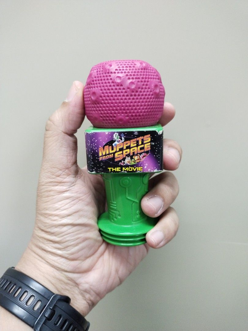 Vintage 1999 Wendy's Kids Meal Toy Muppets From Space Microphone ...