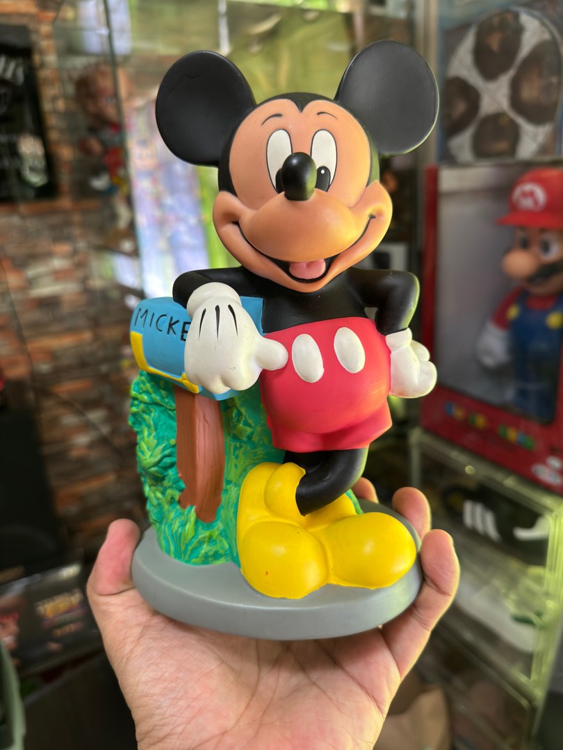 Vintage Disney Mickey Mouse Coin Bank, Hobbies & Toys, Toys & Games on ...