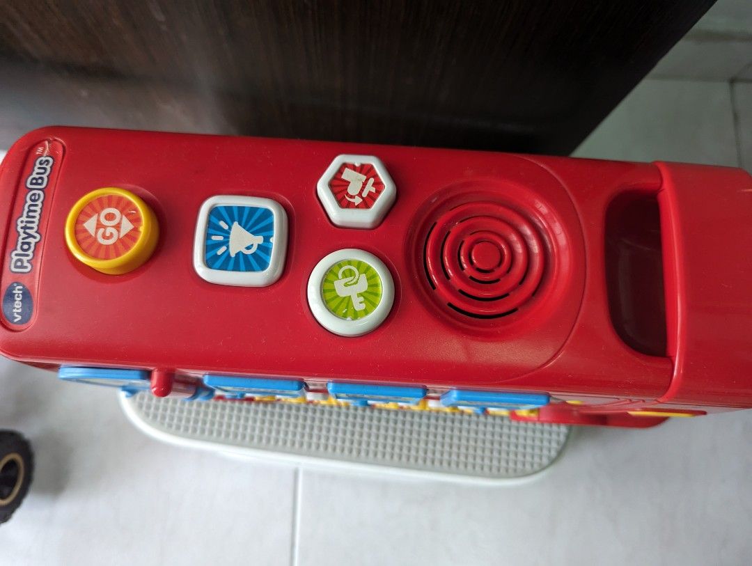 Vtech Bus with phonics sounds and music, Babies & Kids, Infant Playtime ...
