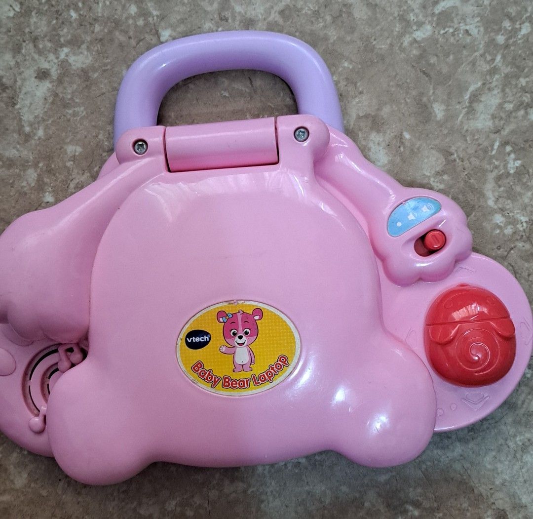 VTECH Baby Bear Toy Laptop, Hobbies & Toys, Toys & Games on Carousell