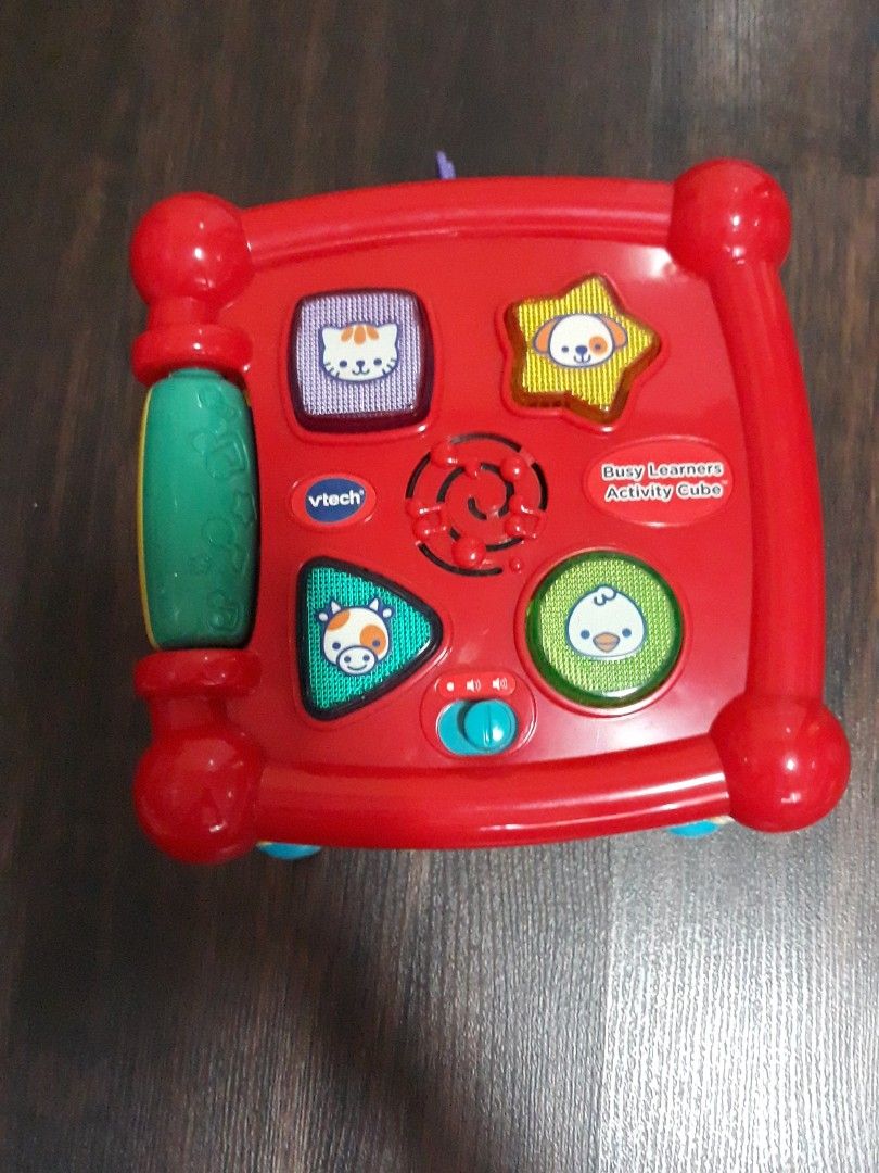 Vtech Busy Learners Activity Cube, Announcements on Carousell