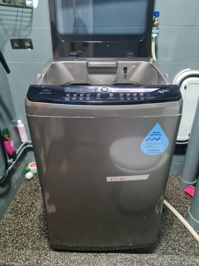 Whirlpool 10.5kg DD inverter washing machine, TV & Home Appliances ...