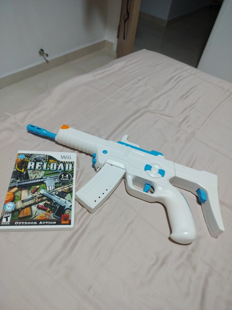 Wii Reload Extreme Assault Rifle, Video Gaming, Gaming Accessories ...