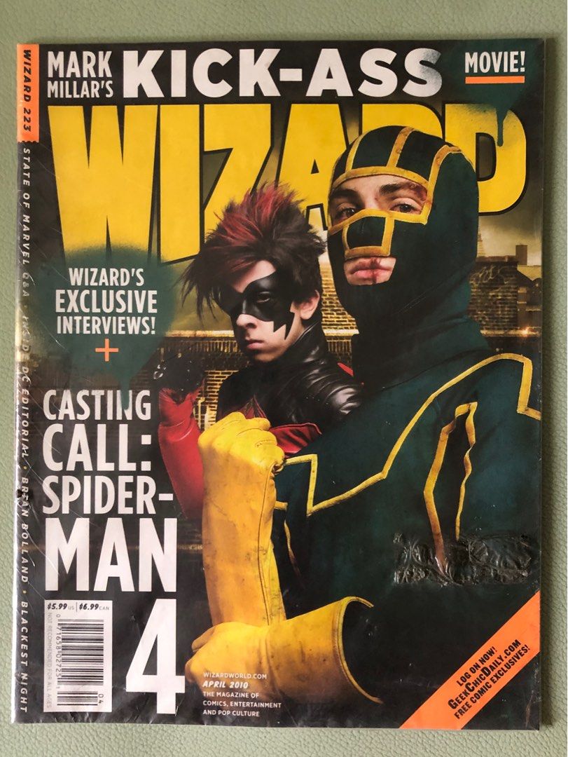 WIZARD Magazine #223, Polybagged, U.S. edition, Hobbies & Toys, Books ...