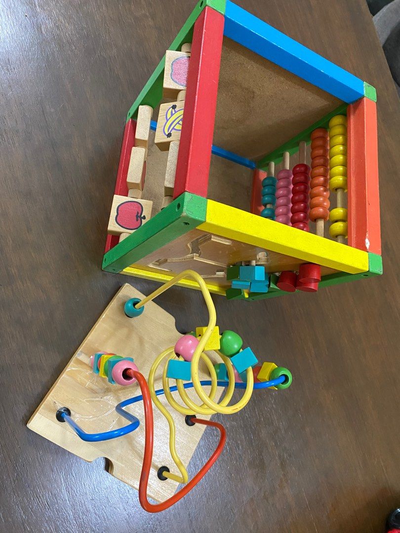 Wooden learning toy, Hobbies & Toys, Toys & Games on Carousell