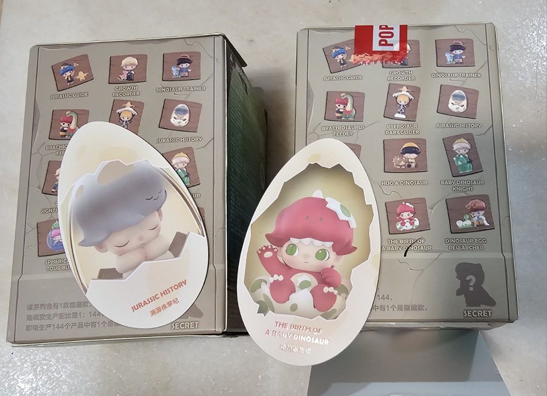 WTS Dimoo Jurassic World Jurassic History and The Birth of Baby ...