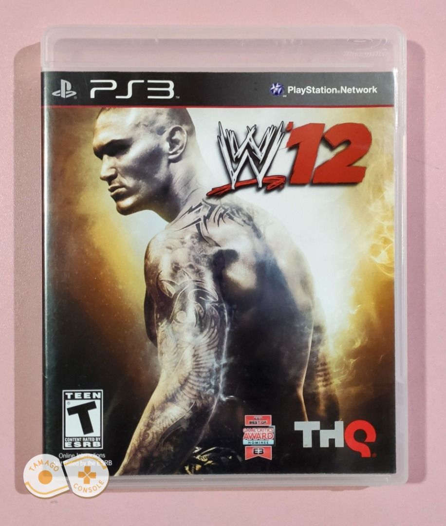WWE '12 - [PS3 Game] [ENGLISH Language], Video Gaming, Video Games ...