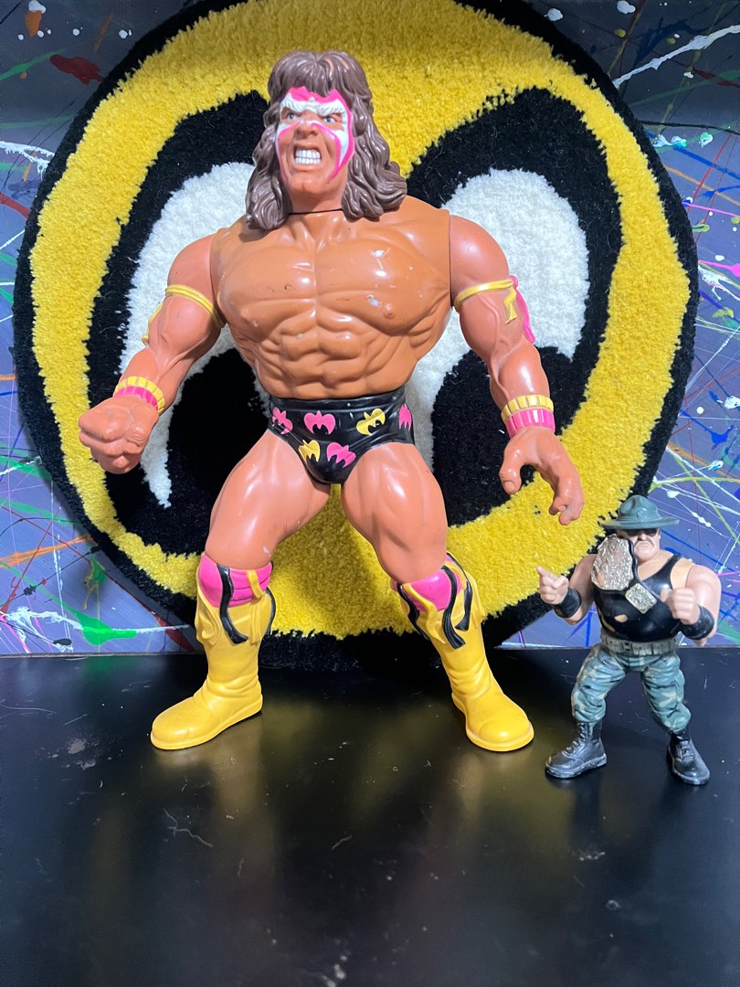 WWF Vintage Hasbro Ultimate Warrior action figures, Hobbies & Toys ...