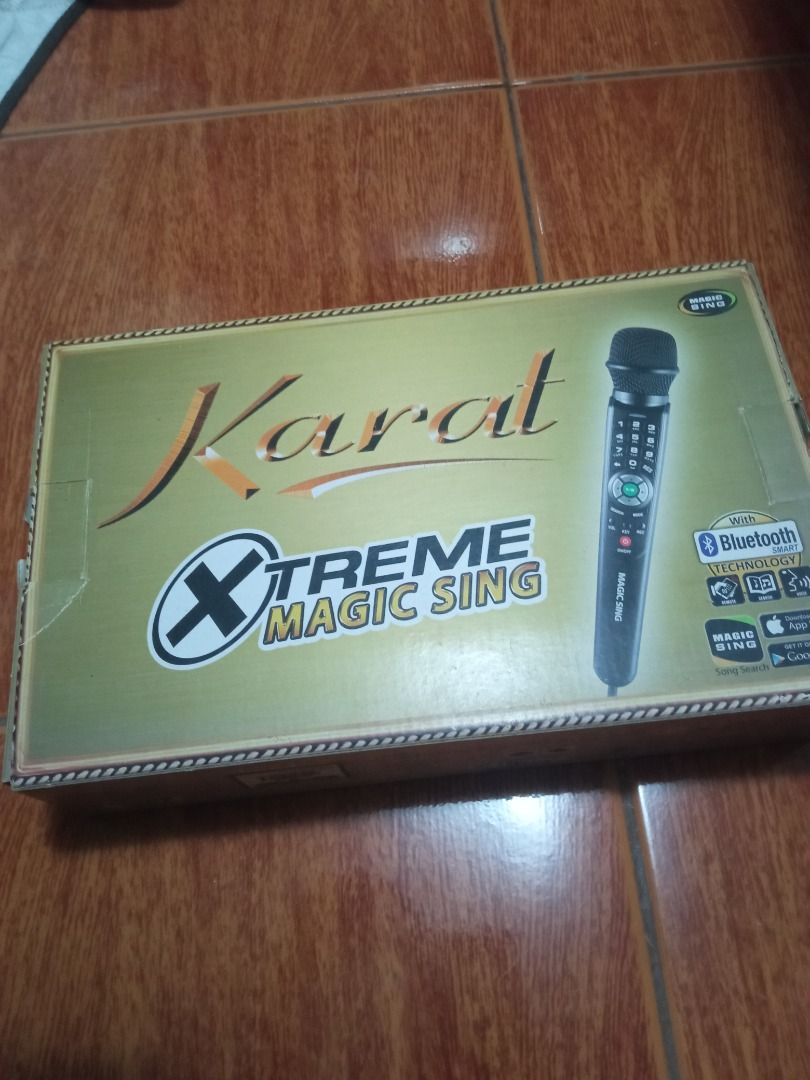 XTREME MAGIC SING KARAT, Audio, Portable Audio Accessories on Carousell